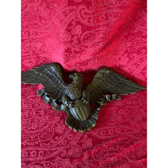 Syroco | Wall Decor | Syroco Bald Eagle Wshield 572 Usa 225 Mid Century ...